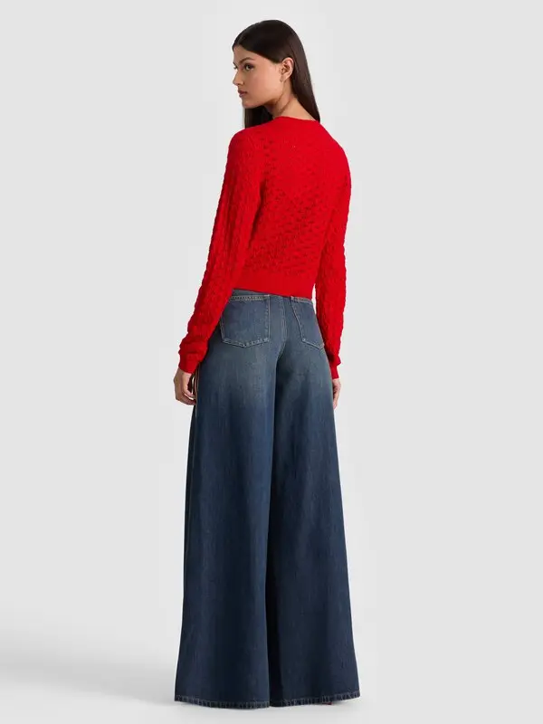 Alice + Olivia Dollie Open Front Cardigan