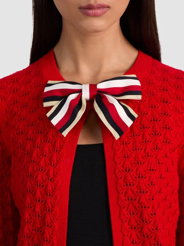 Alice + Olivia Dollie Open Front Cardigan