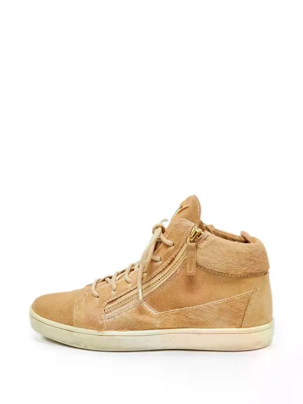 GIUSEPPE ZANOTTI Kriss Calf-hair Sneakers