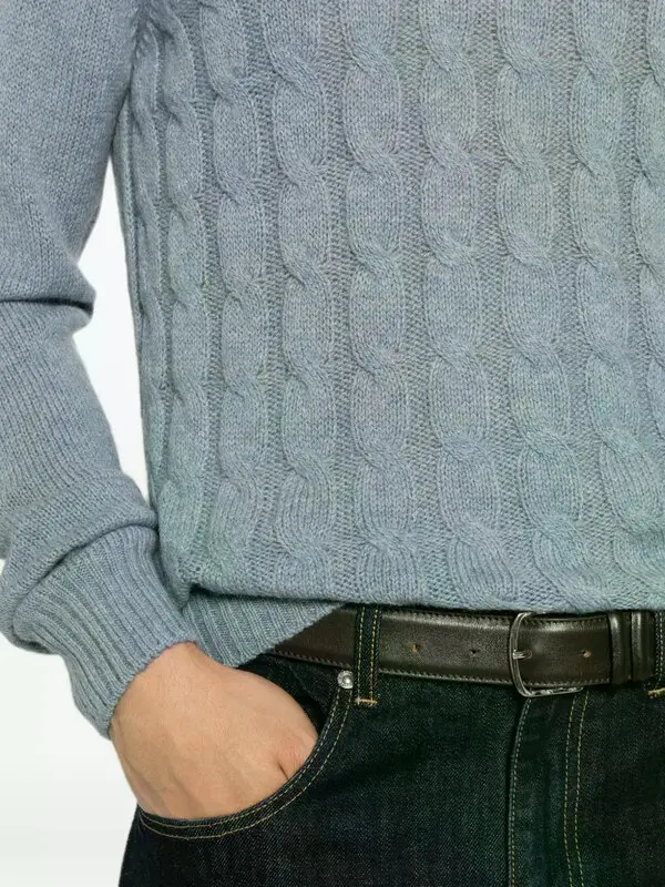 GRAN SASSO Cable Knit Sweater