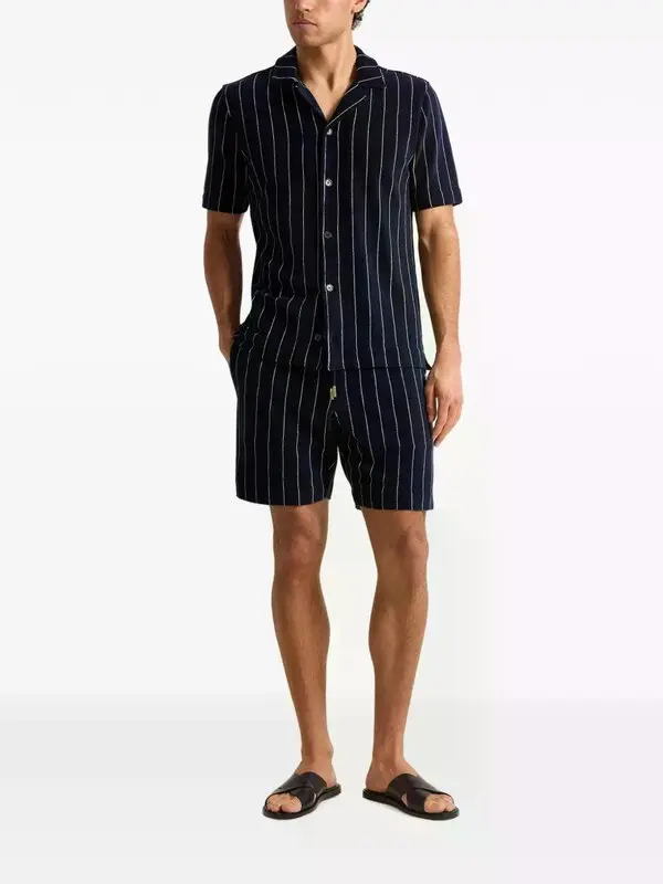 Orlebar Brown Hawkin Striped Shirt