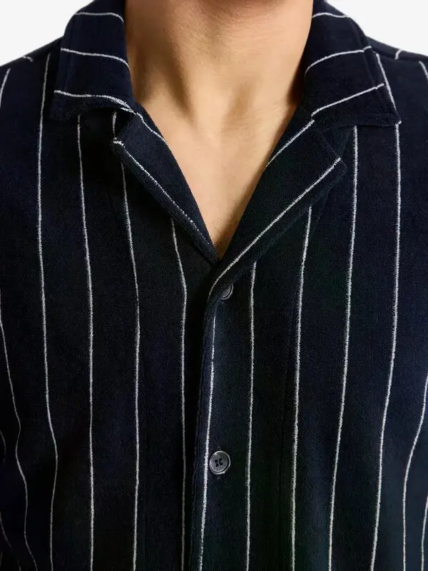 Orlebar Brown Hawkin Striped Shirt