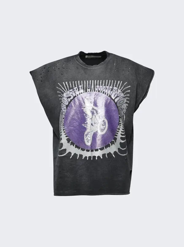 SATOSHI NAKAMOTO Globe Of Death Tee Washed