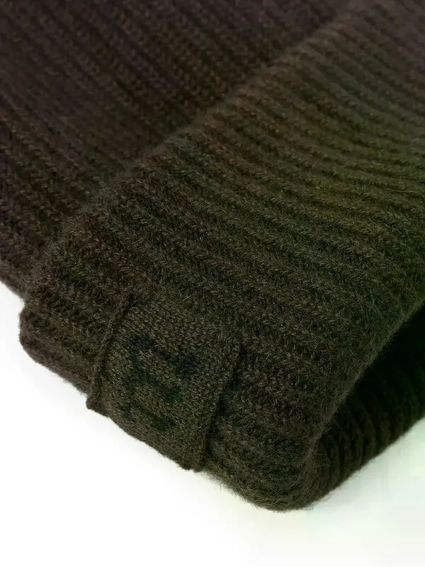 META CAMPANIA COLLECTIVE Knitted Logo-patch Beanie