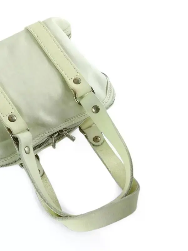 Guidi Zip-fastening Leather Clutch Bag - Neutrals