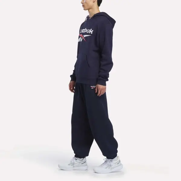 REEBOK Logo Hoodie - Vector Navy