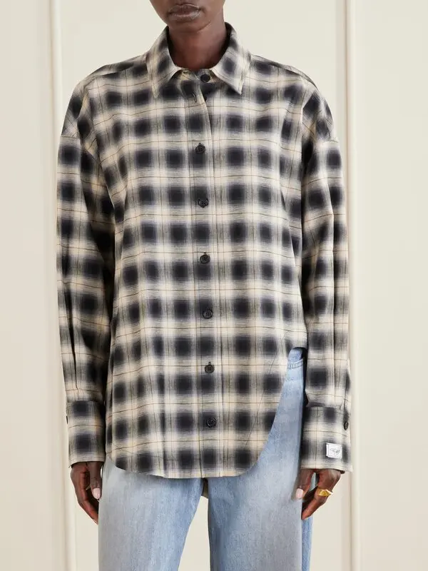 Attico Plaid Shirt