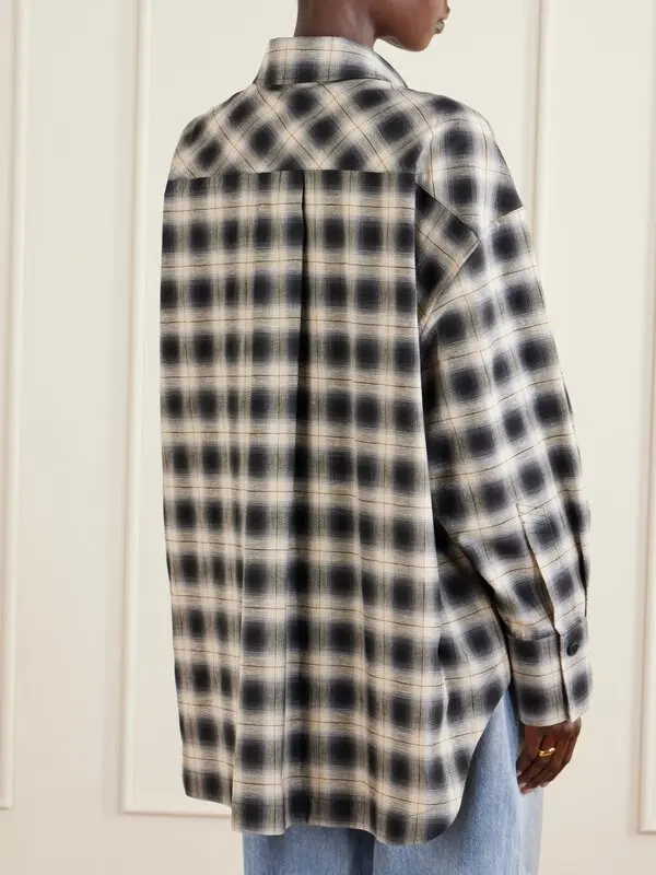 Attico Plaid Shirt
