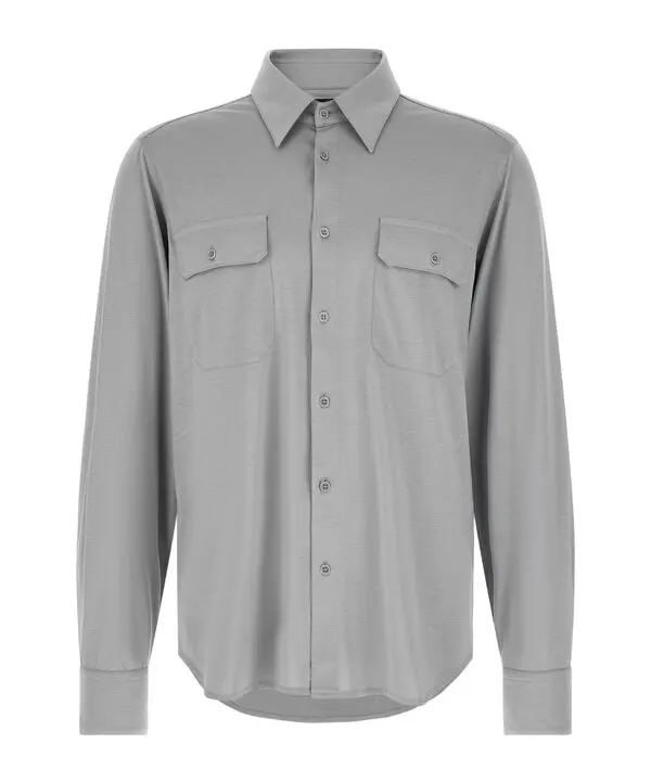 TOM FORD Button-up Chest-pocket Shirt