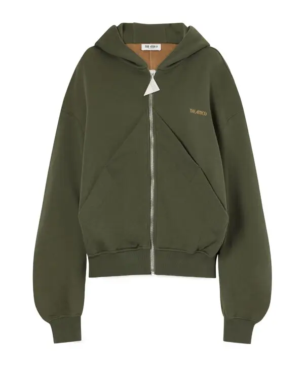 Attico Zipper Hoodie