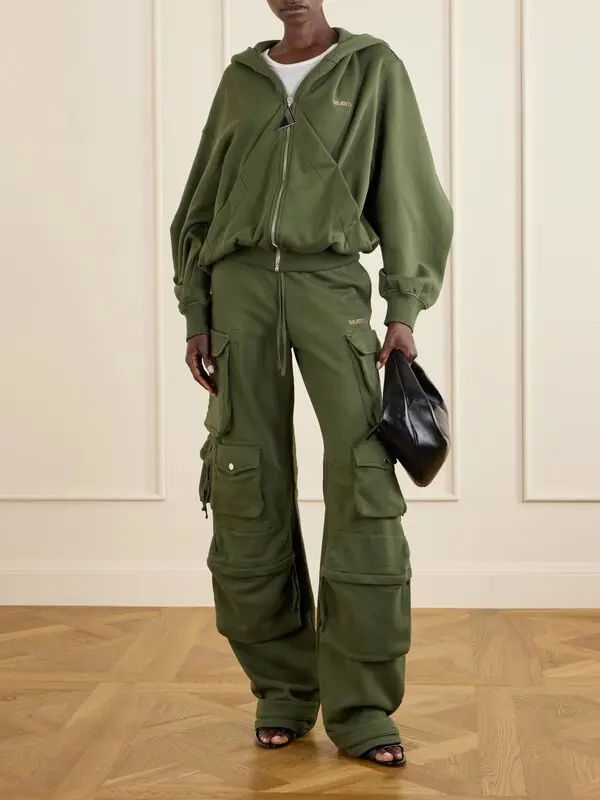 Attico Zipper Hoodie