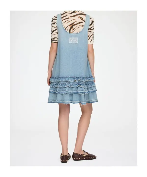 GANNI Dress In Lightweight Denim