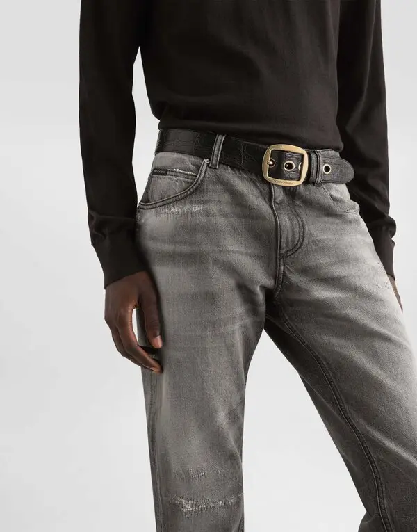 Dolce & Gabbana Logo-plaque Jeans