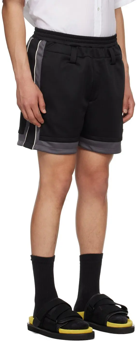 AMBUSH Logo-appliqué Track Shorts