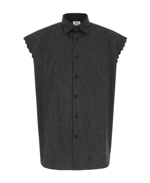 Vetements Sleveless Buttoned Shirt
