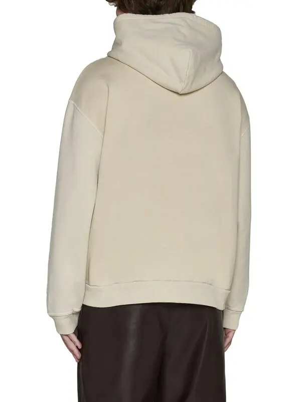Nanushka Logo Embroidered Drawstring Hoodie
