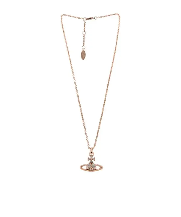 VIVIENNE WESTWOOD Logo Necklace - Yellow