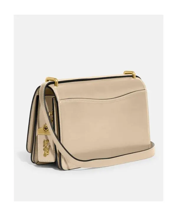 COACH Bandit Logo Plaque Shoulder Bag