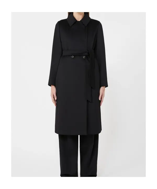 Max Mara Collared Belted Coat