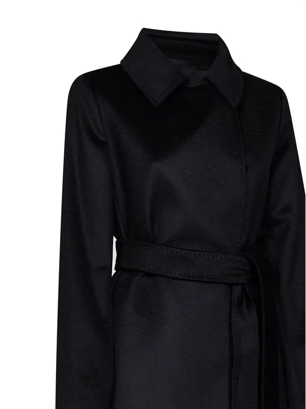 Max Mara Collared Belted Coat