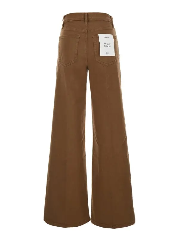 FRAME Le Slim Palazzo Wide-leg Jeans - No