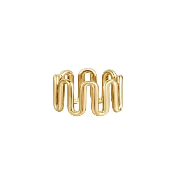 ONEWILDONE Dilly Dally Pinky Ring - Gold