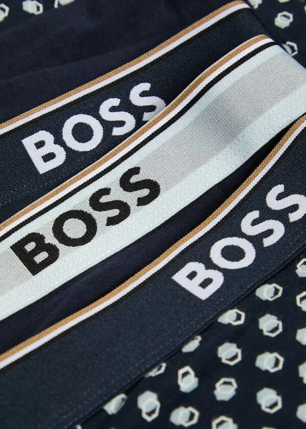 BOSS Power Stretch-cotton Boxer Trunks