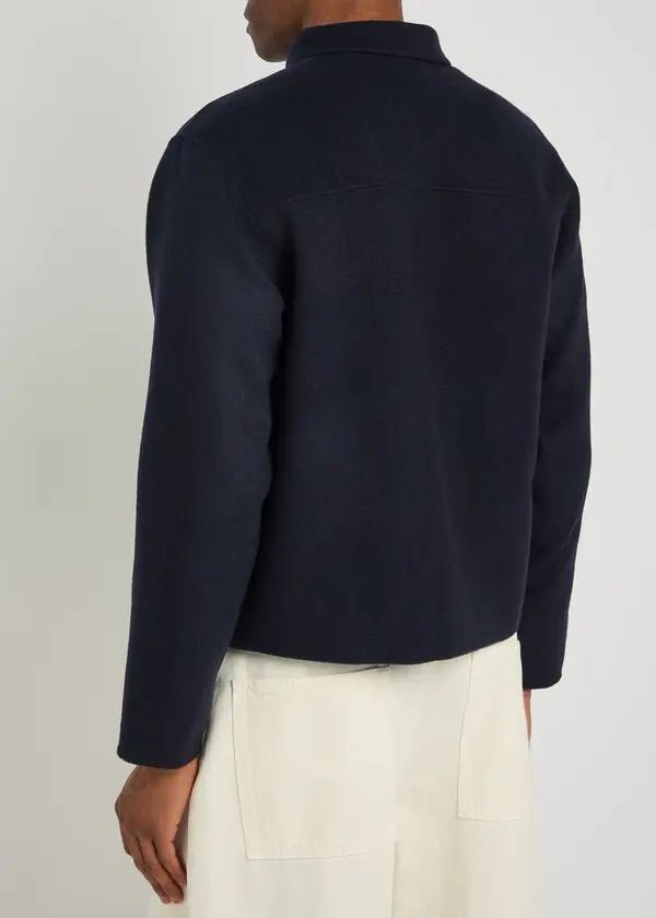 Officine Générale Mazir Wool Bomber Jacket