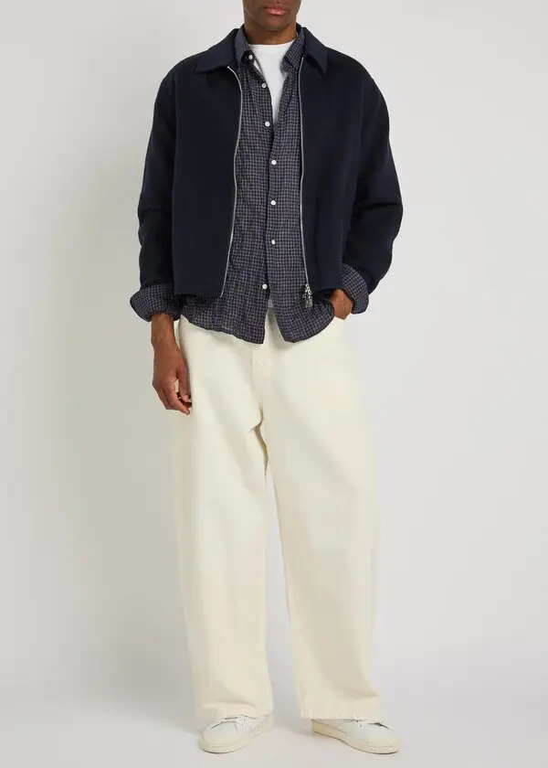 Officine Générale Mazir Wool Bomber Jacket