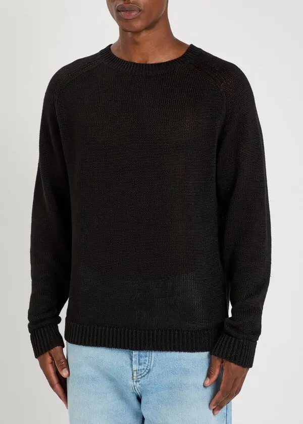 Studio Nicholson Linen-knit Jumper