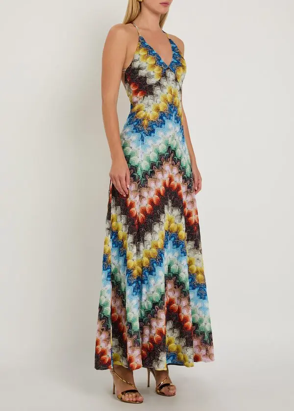 Missoni Patterned Lace Maxi Dress