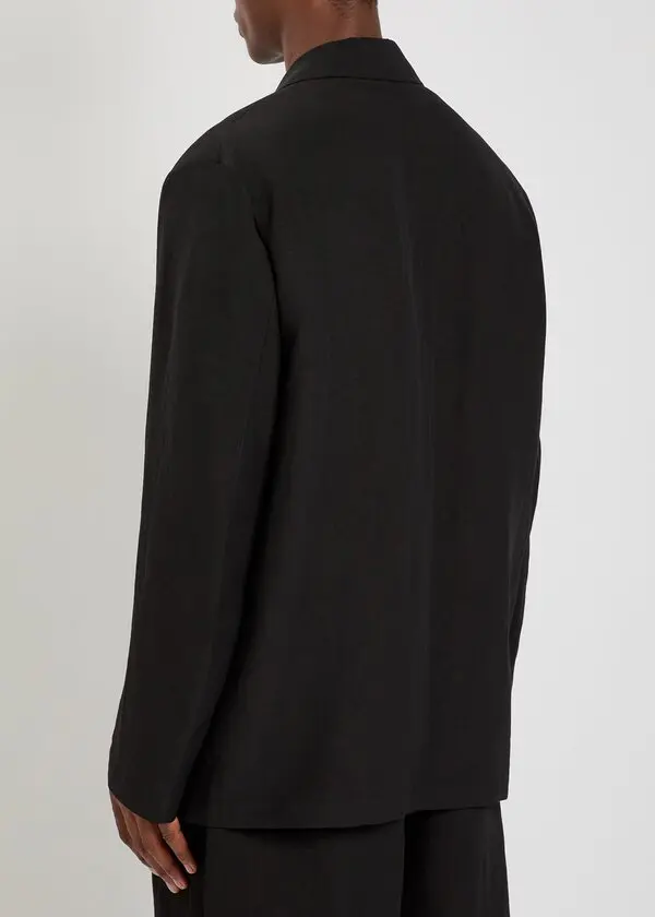 Studio Nicholson Denison Linen And Wool-blend Blazer