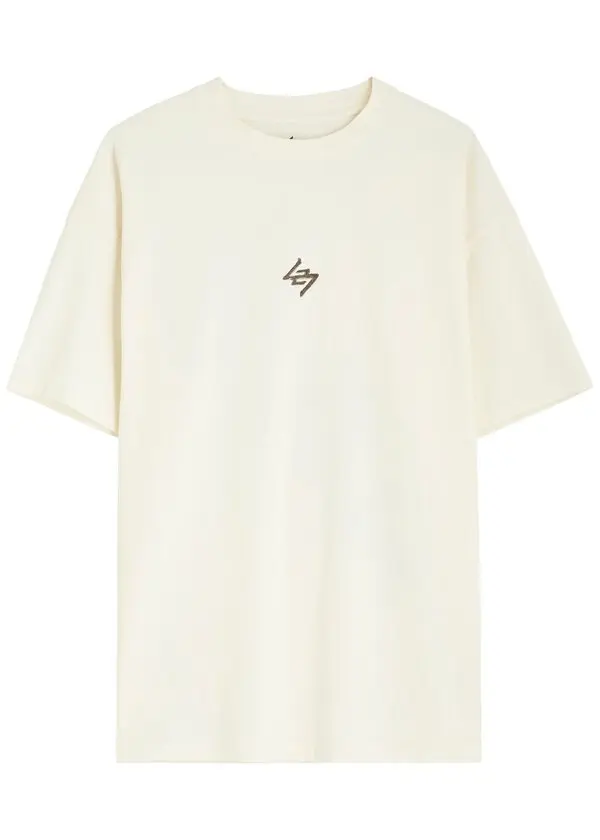 REPRESENT 247 Motion Logo Stretch-cotton T-shirt