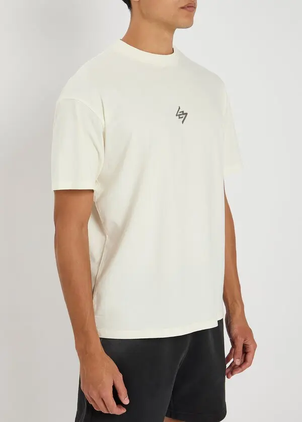 REPRESENT 247 Motion Logo Stretch-cotton T-shirt