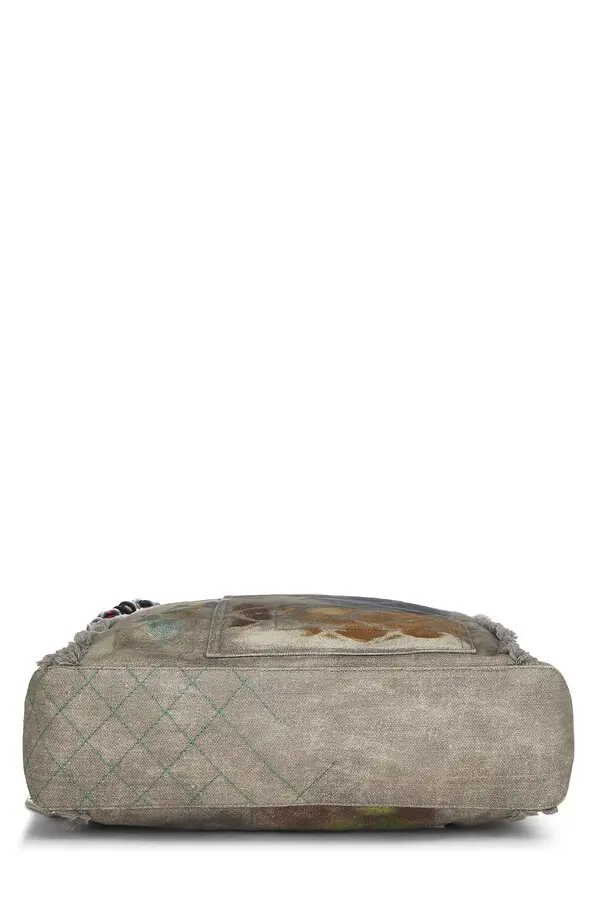 Chanel Beige Graffiti Tote