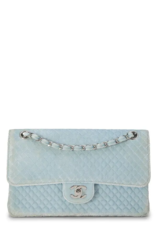 Chanel Velvet Half Flap Medium