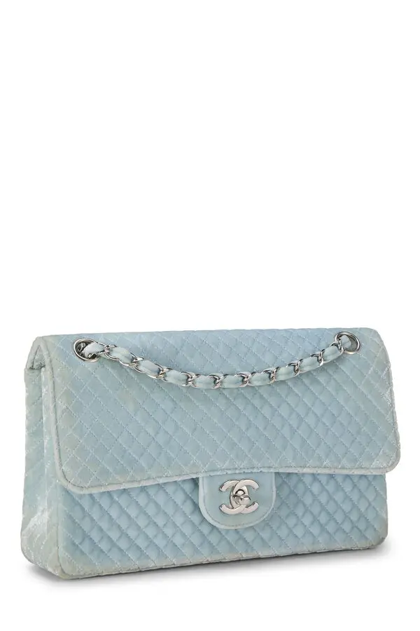 Chanel Velvet Half Flap Medium