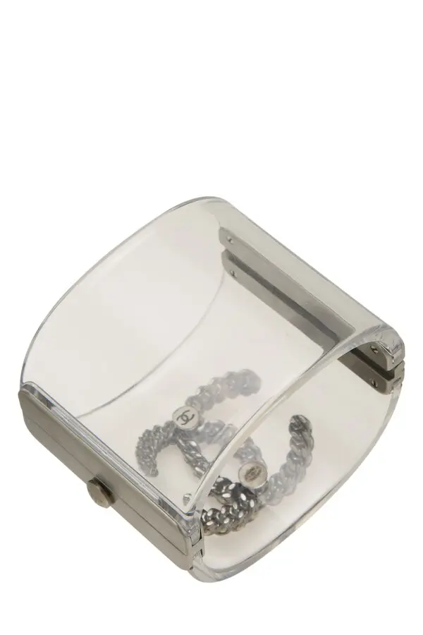Chanel Lucite 'cc' Bangle