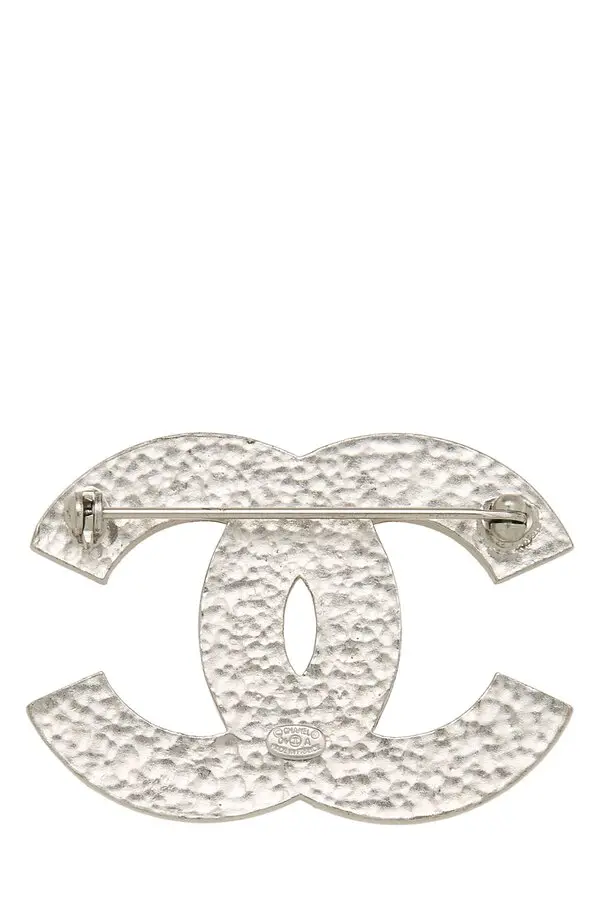 Chanel Crystal 'cc' Brooch