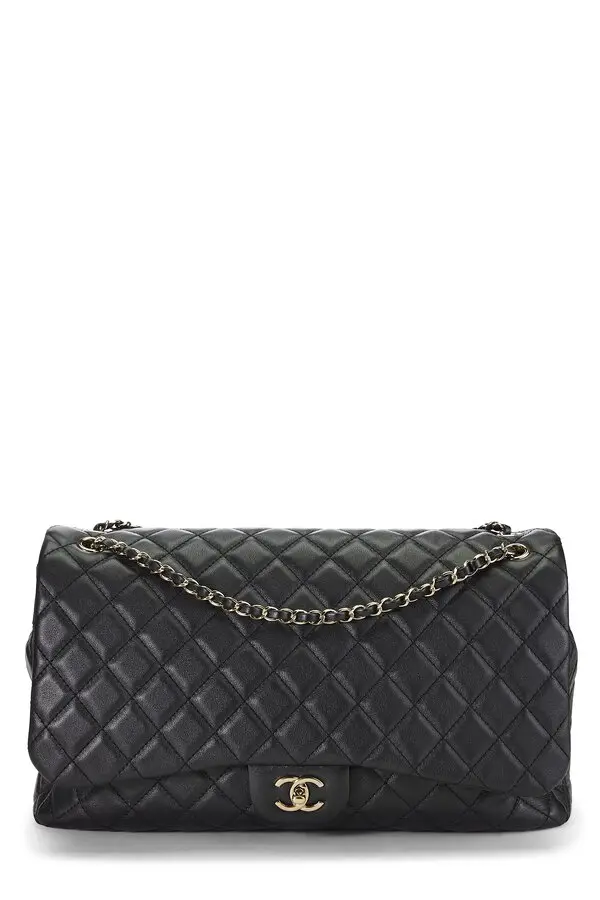 Chanel Calfskin New Classic Flap Bag - Black