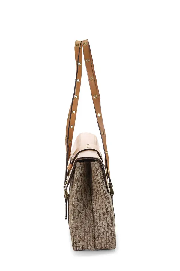 Dior Trotter Canvas Street Chic Shoulder Bag