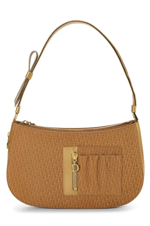 Dior Suede Satchel Shoulder Bag