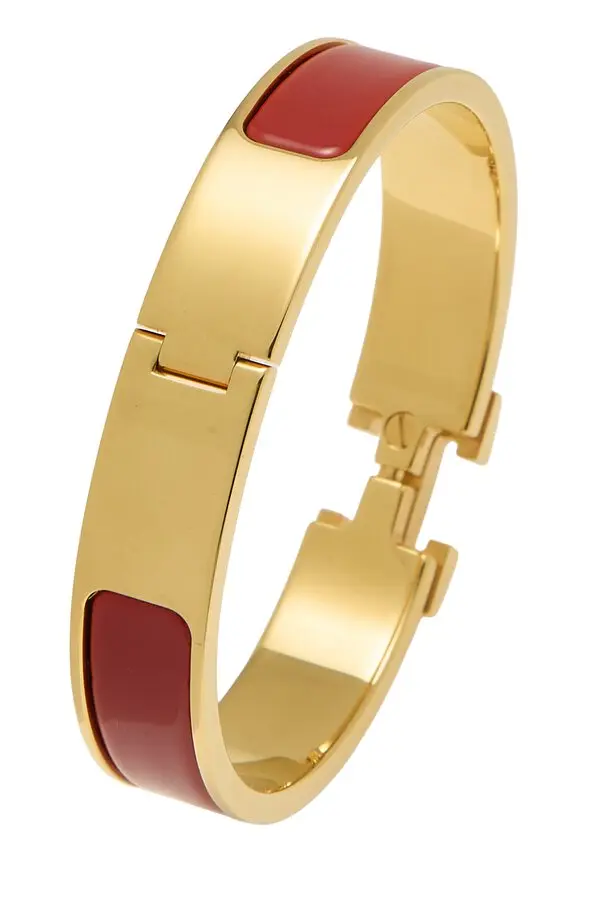 Hermès Clic Clac H Pm Bracelet - Red