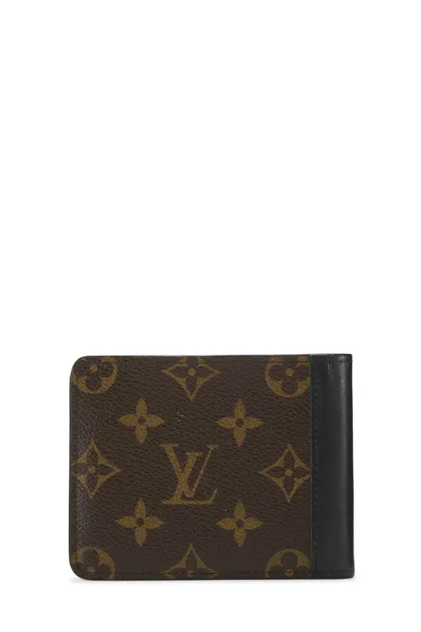 LOUIS VUITTON Monogram Canvas Macassar Multiple Wallet