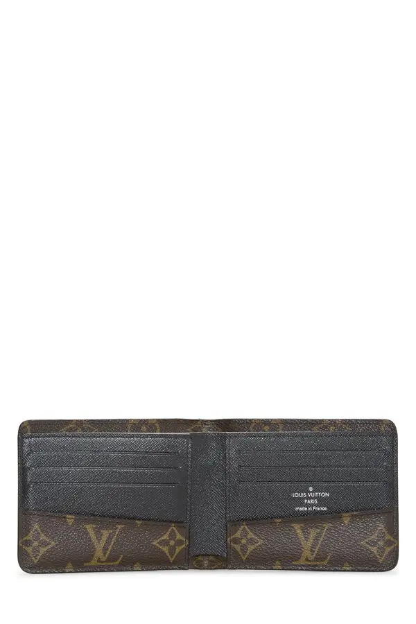LOUIS VUITTON Monogram Canvas Macassar Multiple Wallet