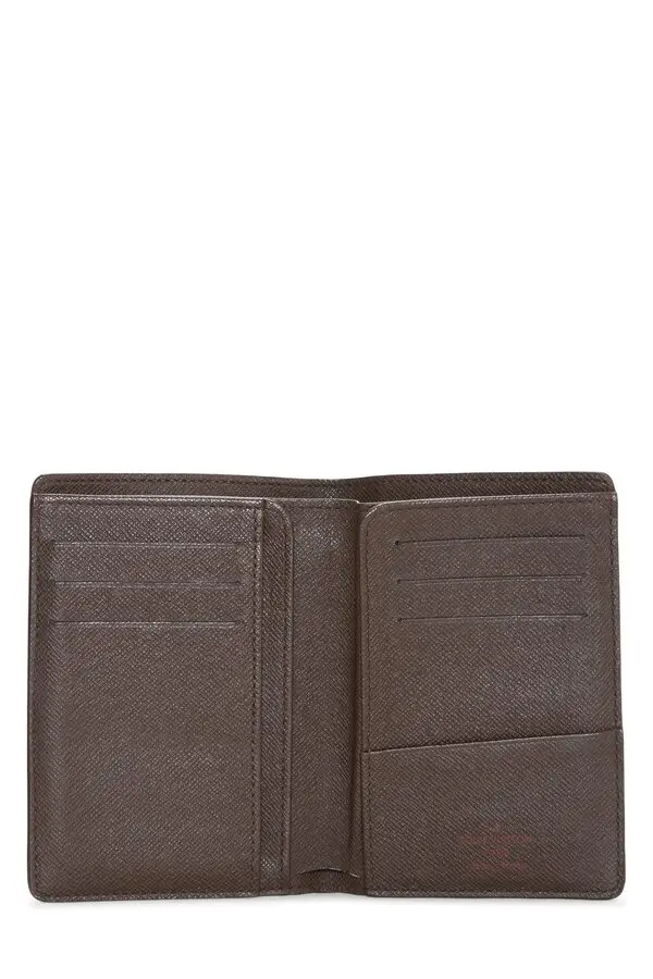 LOUIS VUITTON Damier Ebene James Wallet