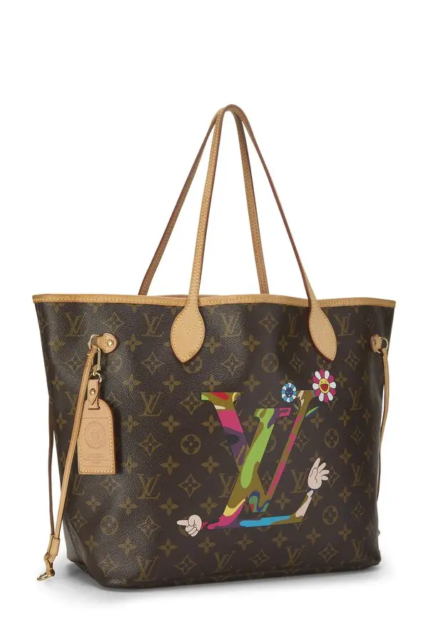 LOUIS VUITTON Takashi Murakami X Hands Neverfull