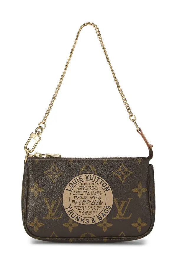 LOUIS VUITTON Monogram Trunks And Bags Pochette