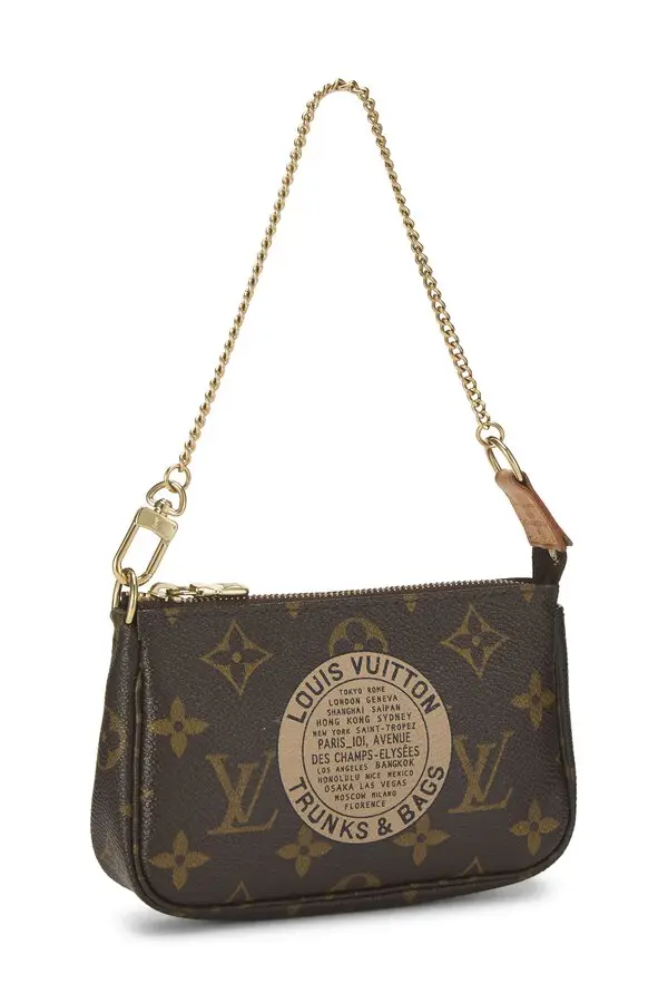 LOUIS VUITTON Monogram Trunks And Bags Pochette