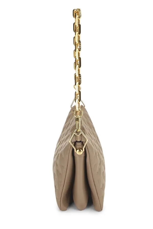 LOUIS VUITTON Coussin Monogram Embossed Leather Shoulder Bag